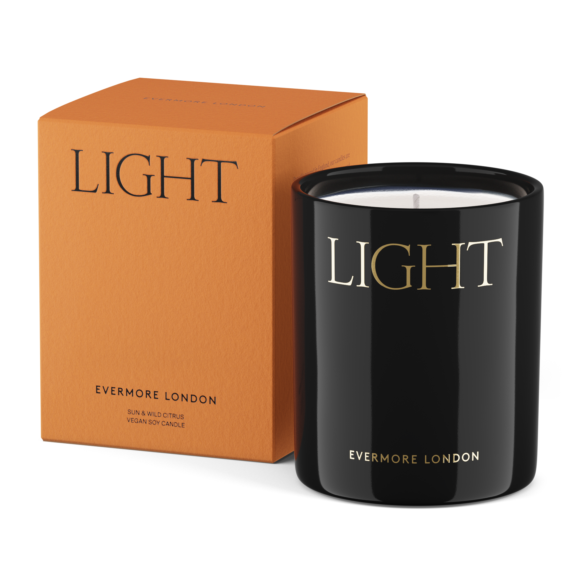 Evermore London - Light Candle 300g | Candle Delirium