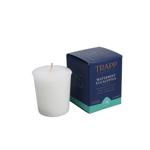Trapp - Watermint Eucalyptus #76 Votive Candle at CandleDelirium.com ...