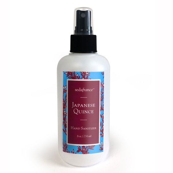 Seda France - Japanese Quince Hand Sanitizer Spray 8oz | Candle Delirium