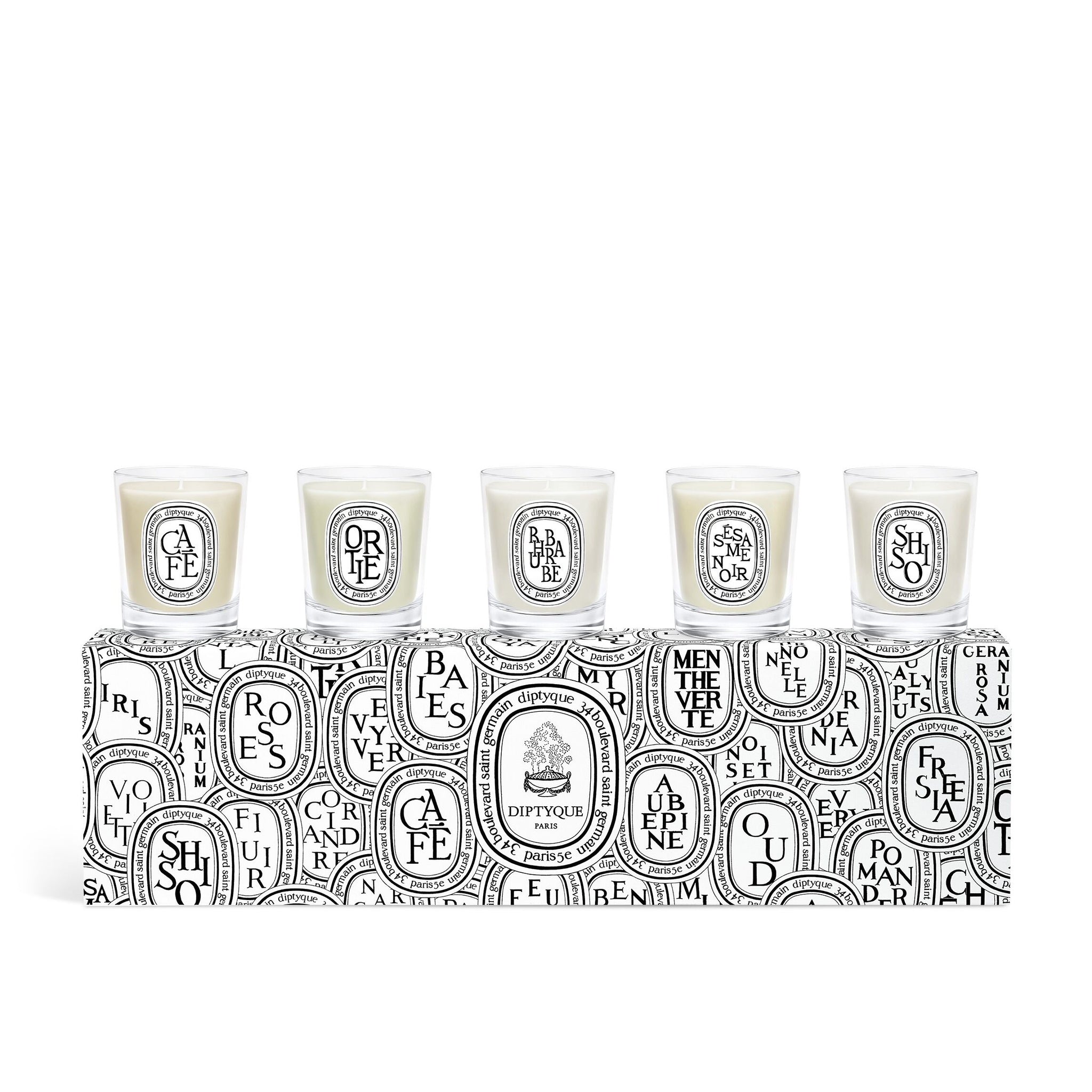 Diptyque - Set of 5 Miniature Candles Ltd Edition 2026 | Candle Delirium