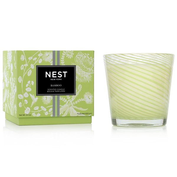Nest - Bamboo 3 Wick Decorative Candle | Candle Delirium