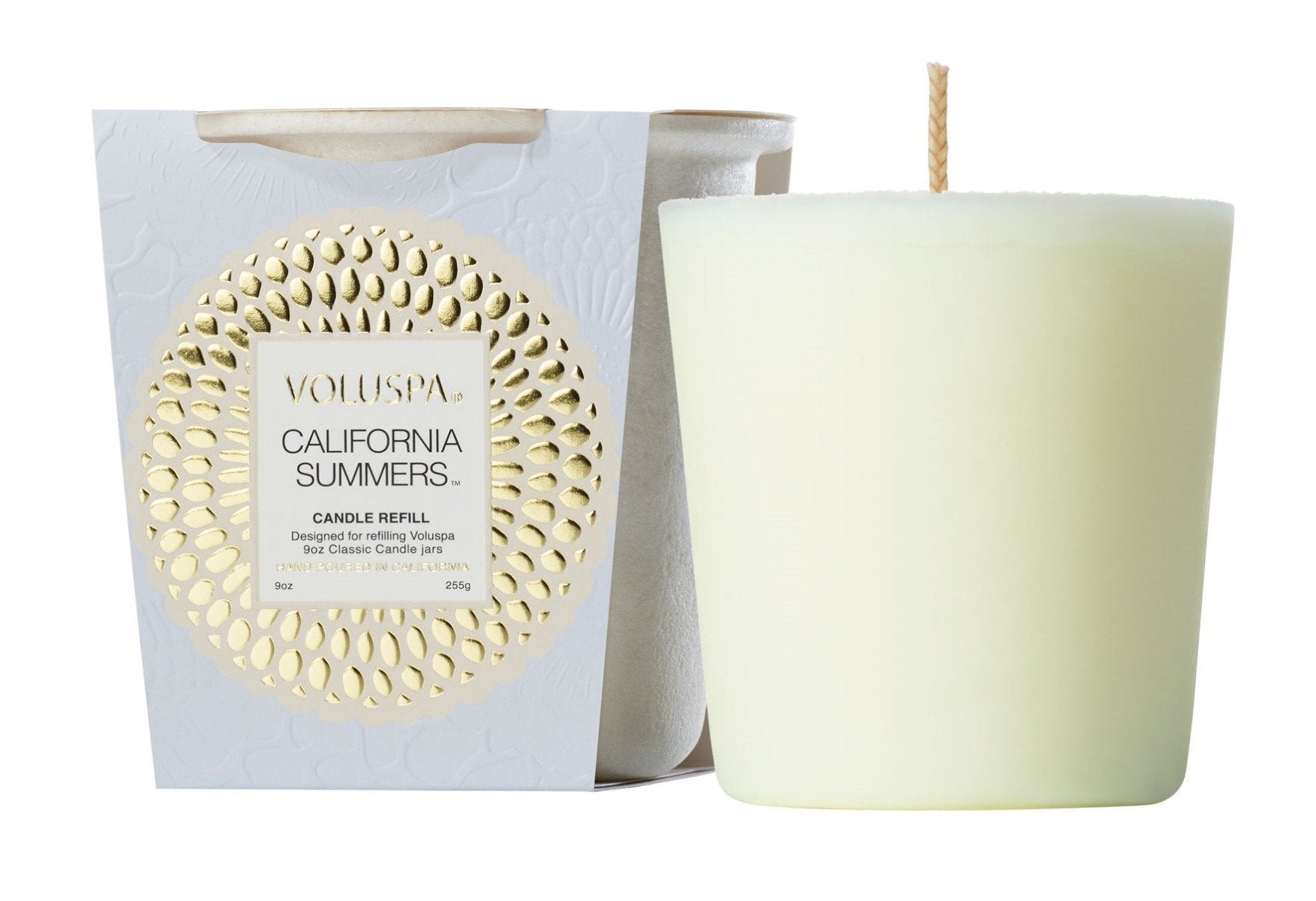 Voluspa - California Summers Classic Candle Refill | Candle Delirium