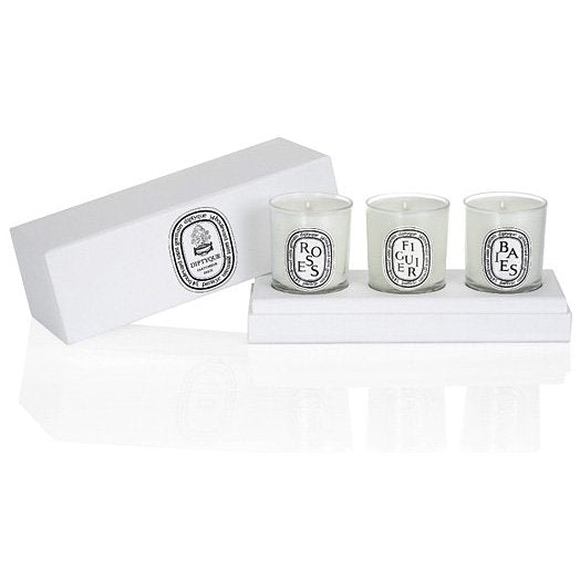 Diptyque - Iconic Trio Mini Candle Gift Set | Candle Delirium