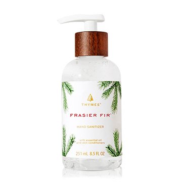 Thymes - Frasier Fir Hand Sanitizer at CandleDelirium.com | Candle Delirium