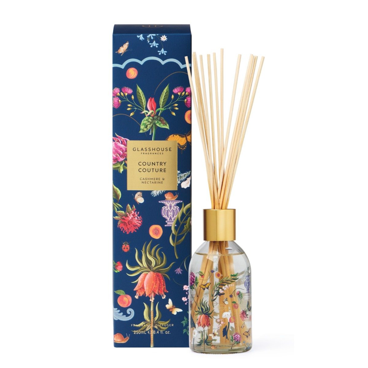 Glasshouse - Country Couture Diffuser (Limited Edition) | Candle Delirium
