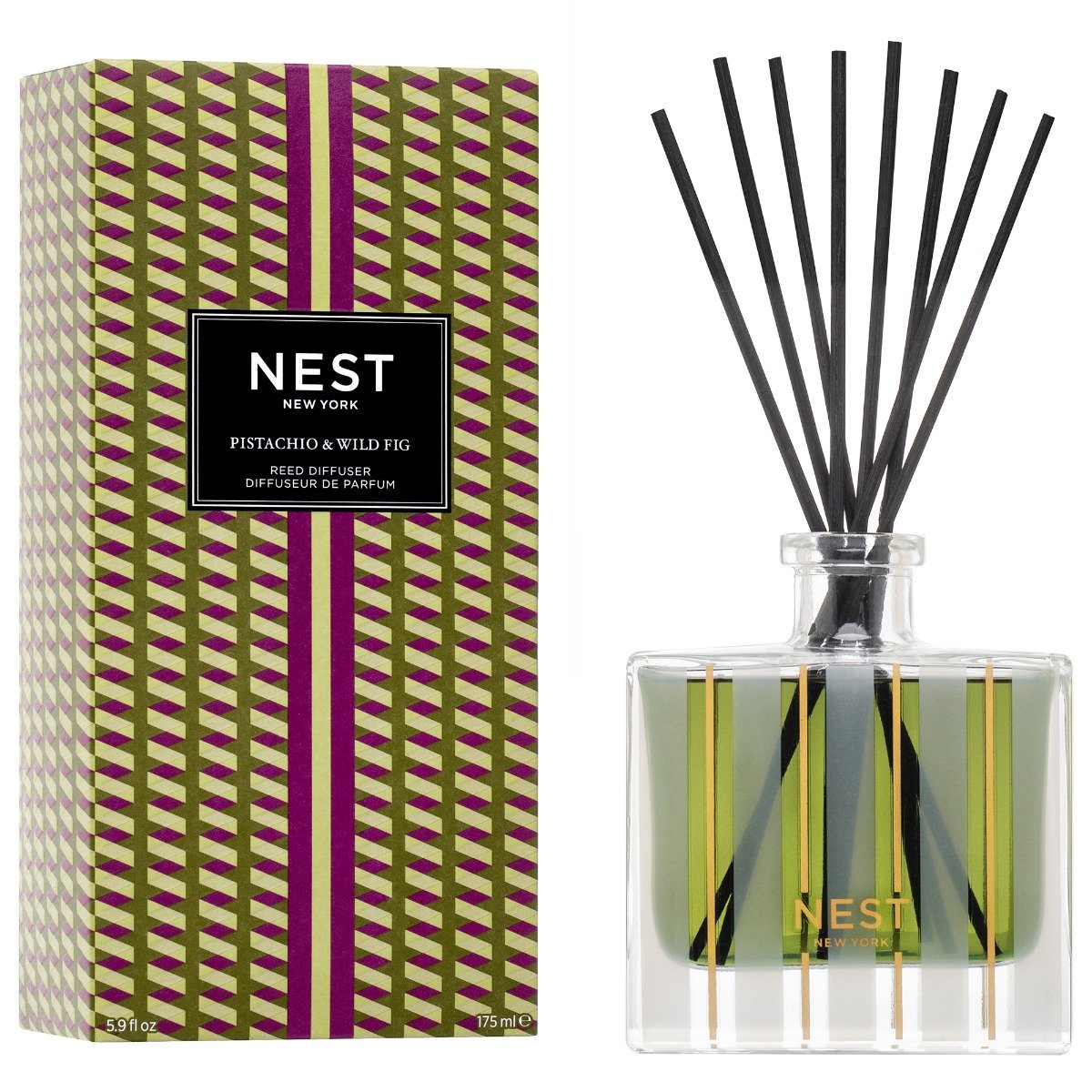 Nest - Pistachio & Wild Fig Diffuser | Candle Delirium