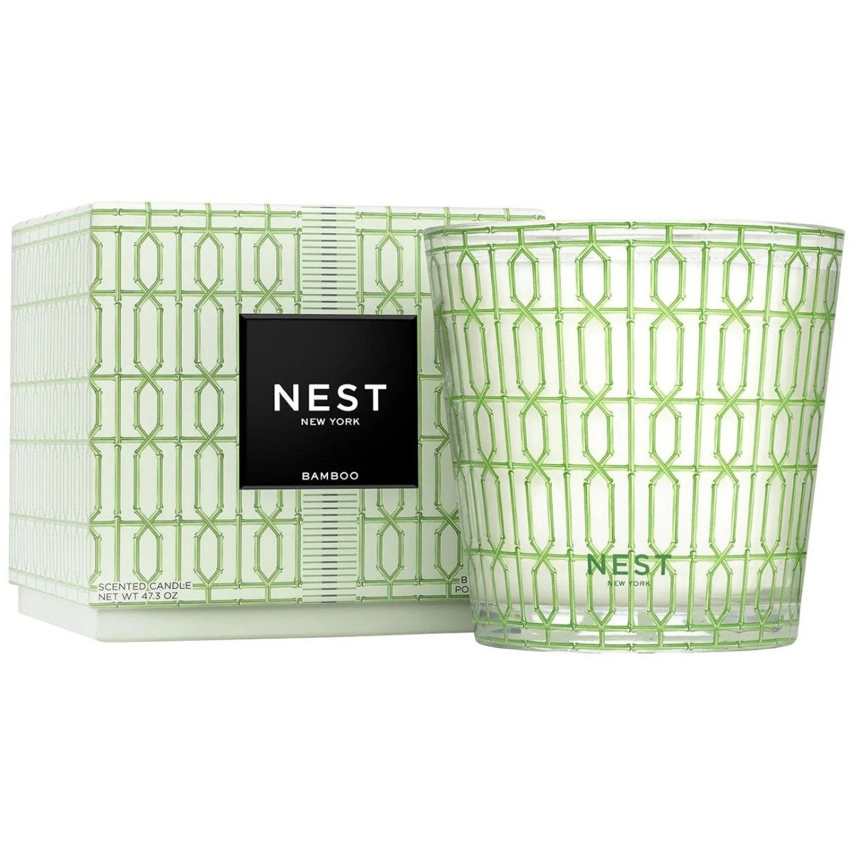 Nest - Bamboo Decorative Luxury 4 Wick Candle | Candle Delirium