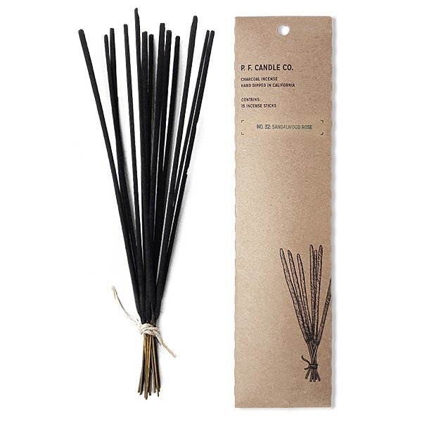 P.F. Candle Co. - Sandalwood Rose Incense | Candle Delirium
