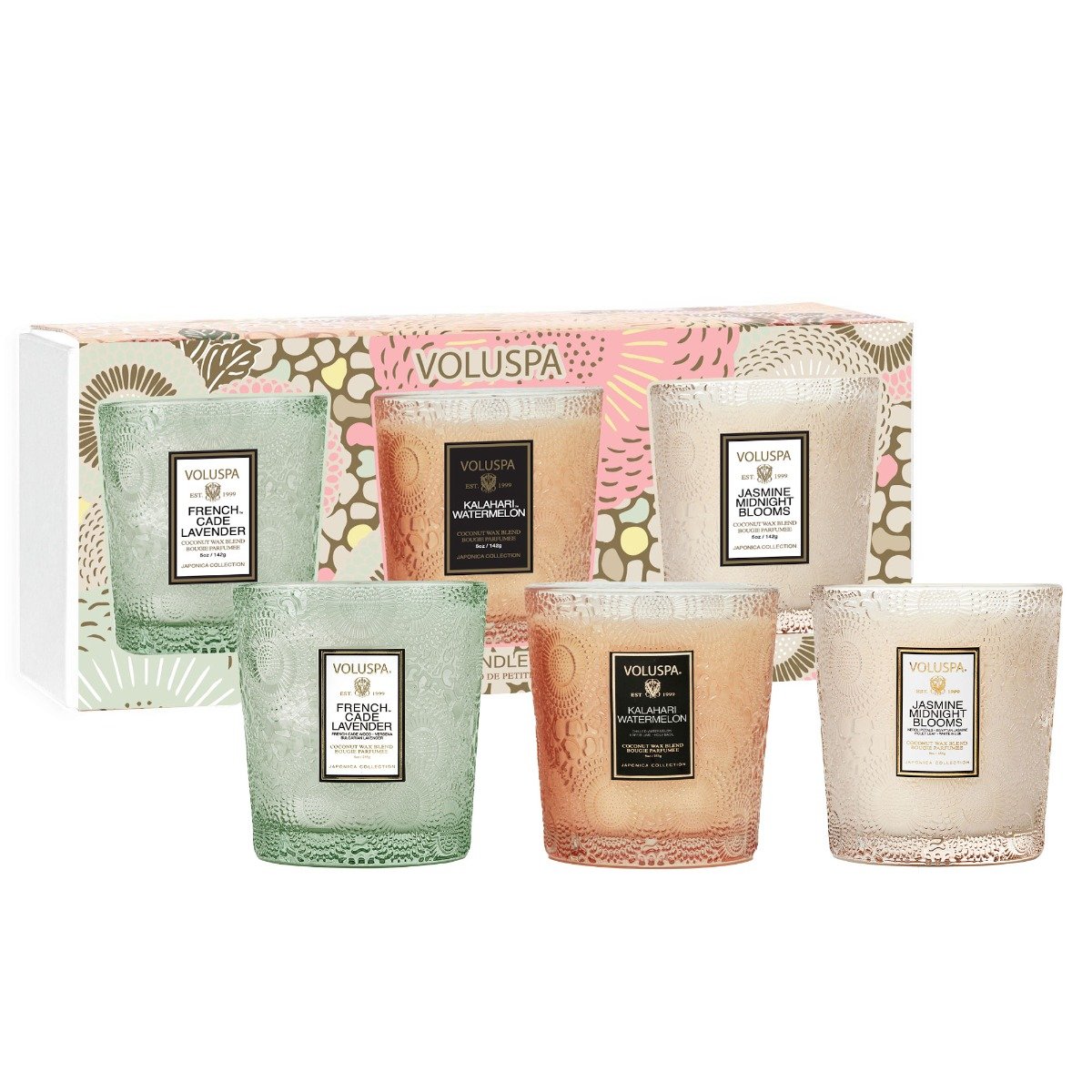 Voluspa - Japonica Spring Home Refresh Demi Candle Trio Set | Candle ...
