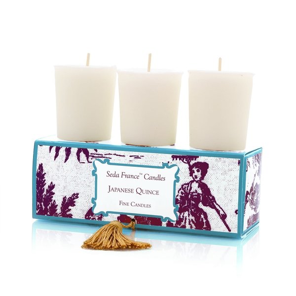 Seda France - Japanese Quince 3 Votive Candle Set (As Seen on The Oprah ...